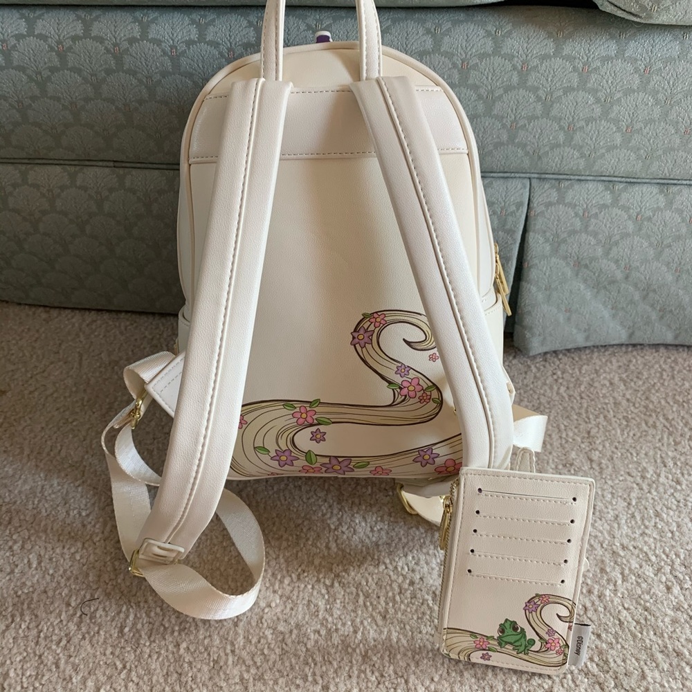 Loungefly Disney Tangled Rapunzel Backpack Set! - Gem